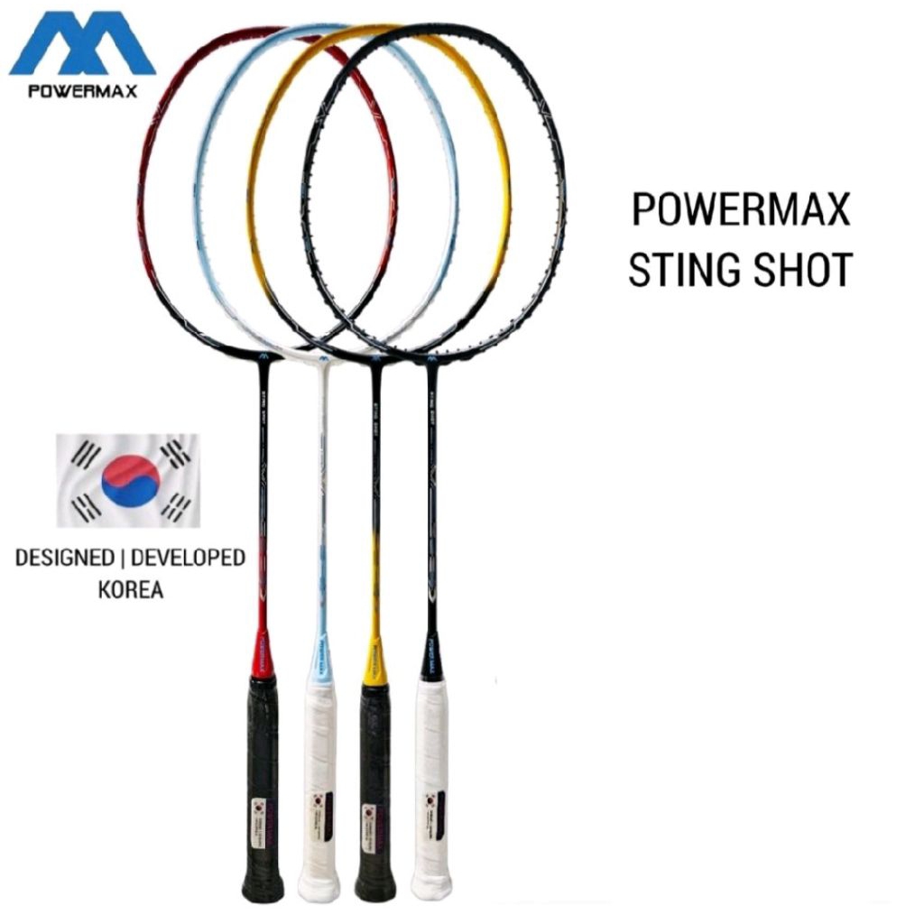 Jual Powermax Raket Badminton Sting Shot Raket Bulutangkis Original ...
