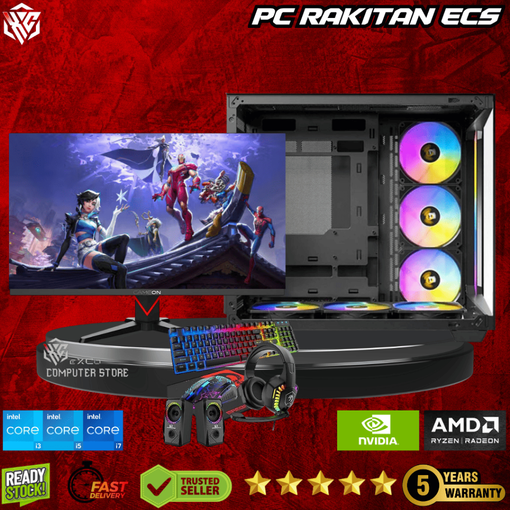 Jual Paket PC CPU Gaming - PC Gamer - Online Shop - Editing - Komputer ...