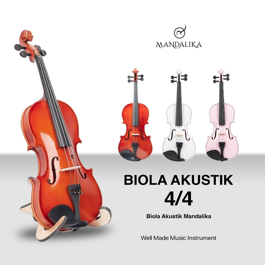 Jual Biola/Violin Akustik Mandalika Size 4/4 | Shopee Indonesia