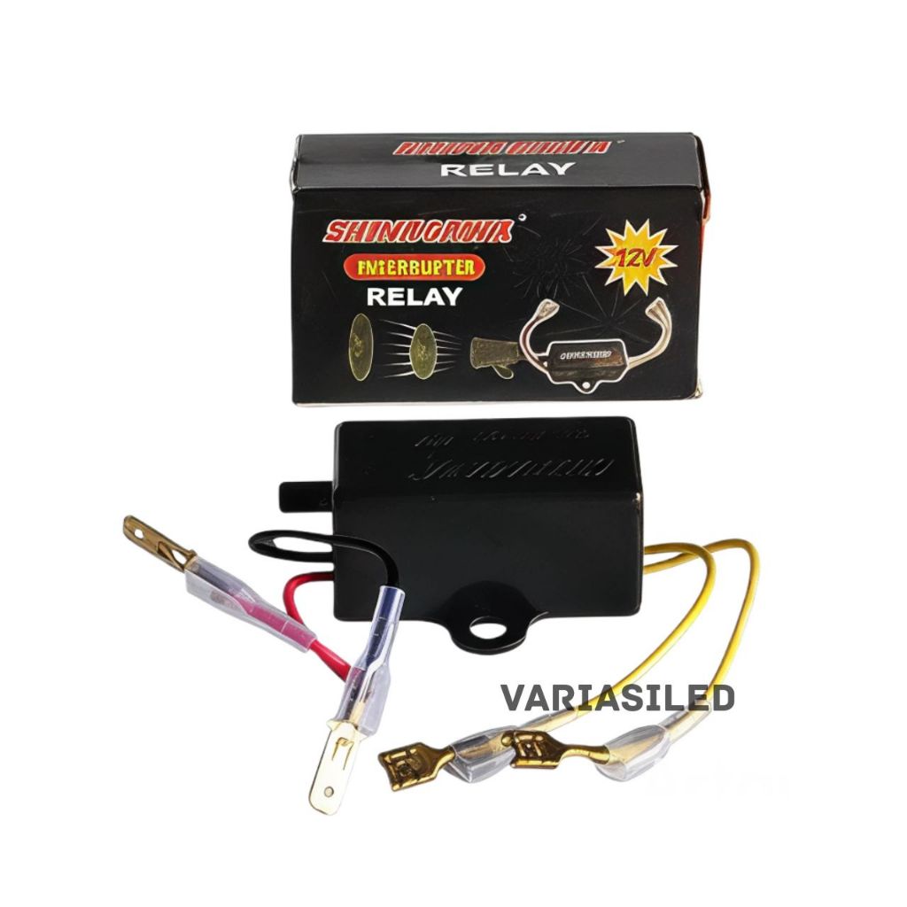 Jual Relay Interrupter Shinagawa 12V – Relay Klakson Putus-Putus ...