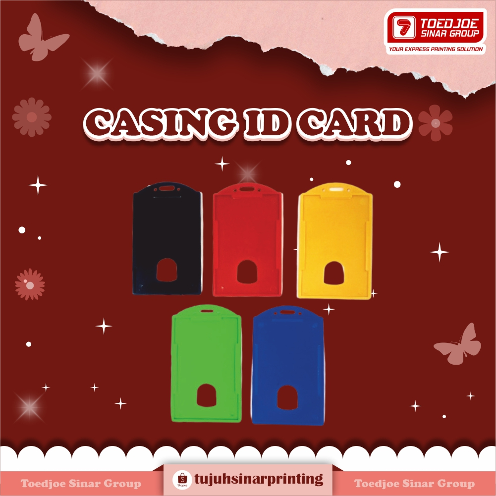 Jual ID Card Plastik Termurah / ID Card Case / Frame ID Card / Casing ...