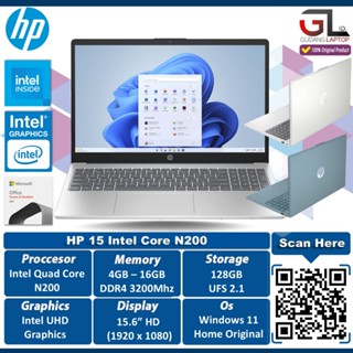 Jual Laptop Terbaru HP 15 Intel Core N200 RAM 16GB 512GB SSD 15 Inch ...