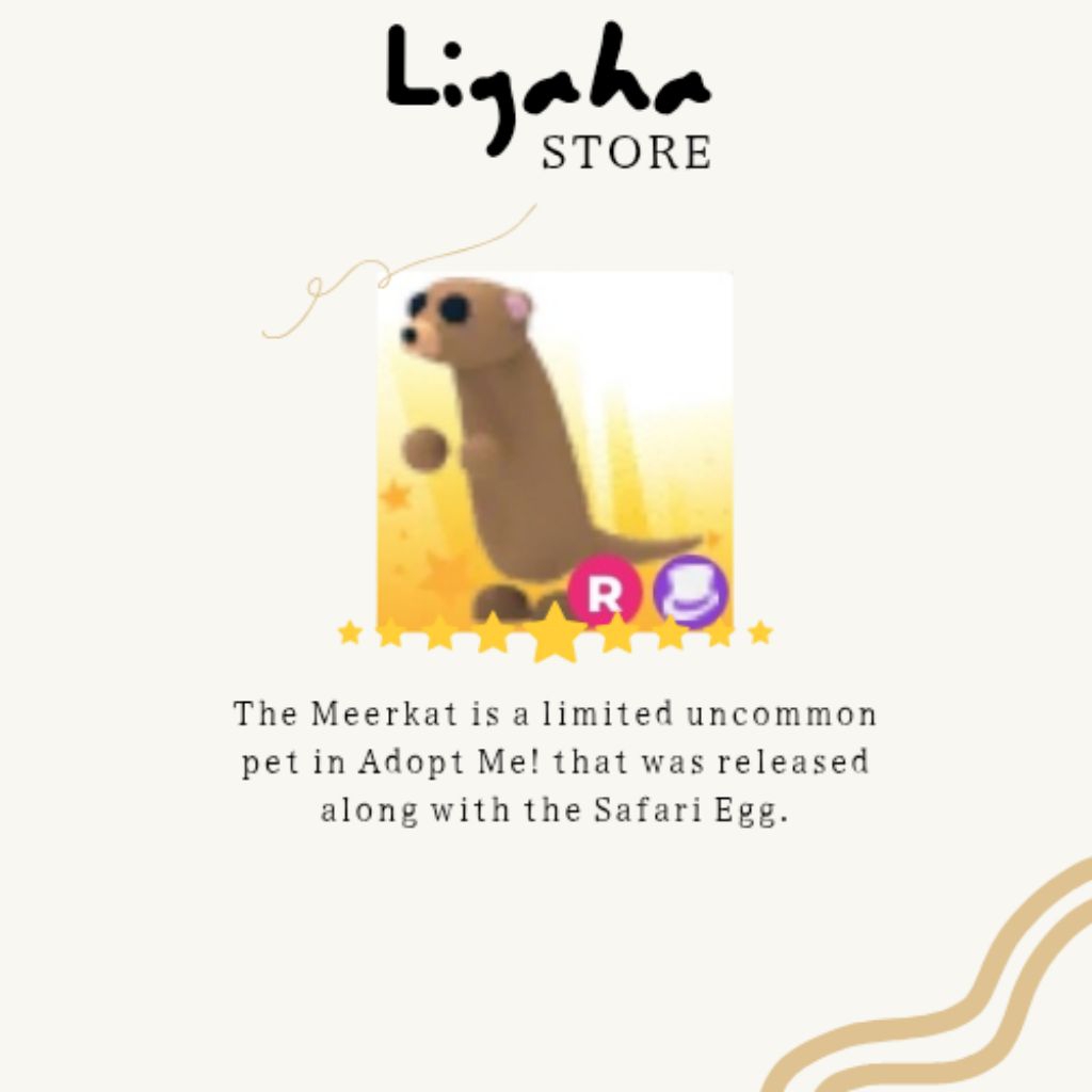 Jual Ride Meerkat (Adopt Me Items) | Shopee Indonesia