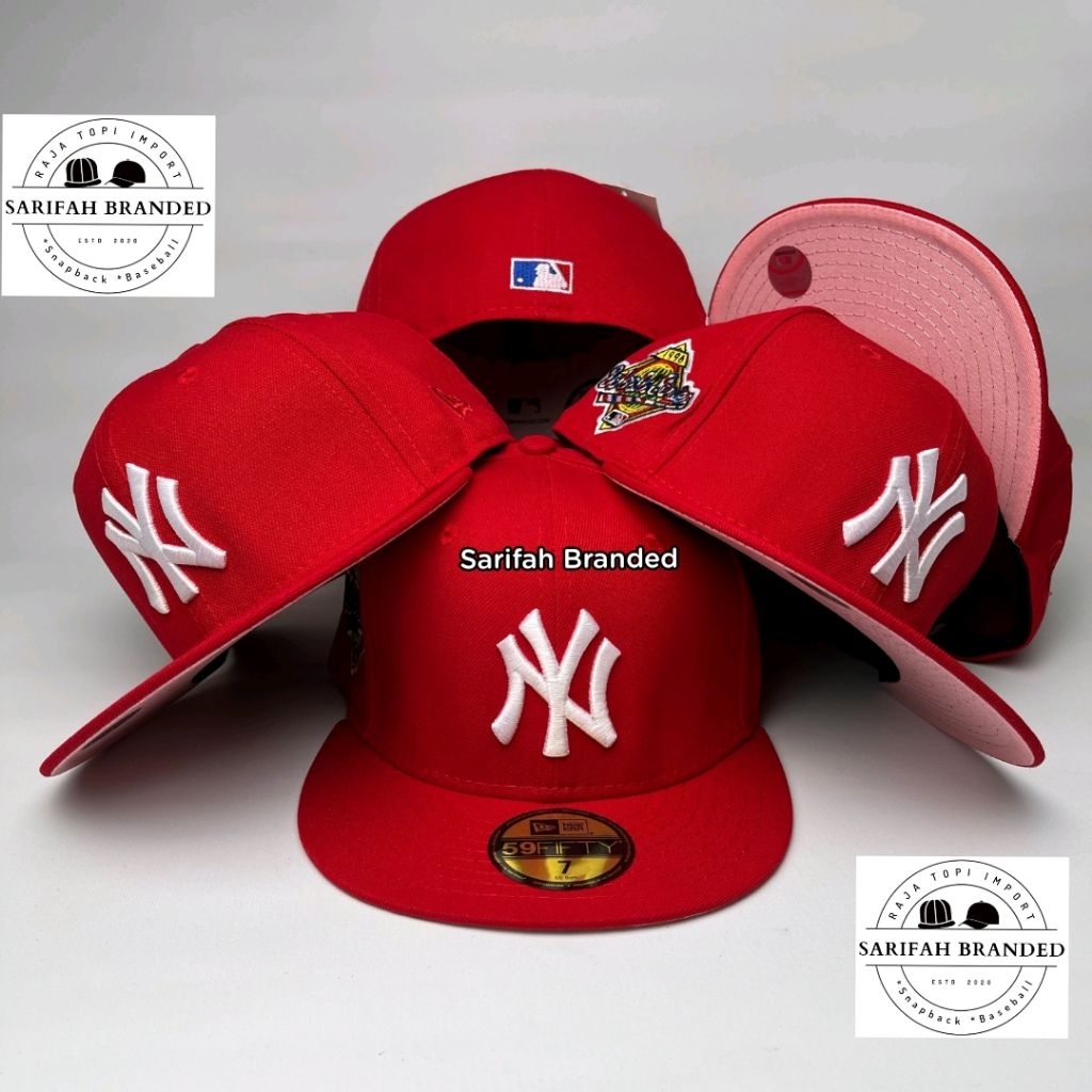 Jual Topi Build Up NY AA+ World Series 1996 - Topi Fitted NY | Shopee ...