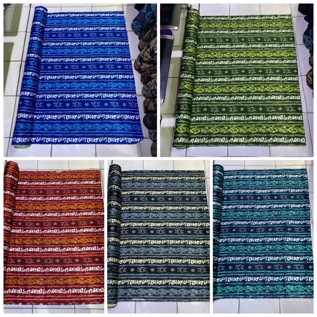 Jual Kain Batik Sasirangan Printing Bahan Semi Sutera Motif Etnik ...