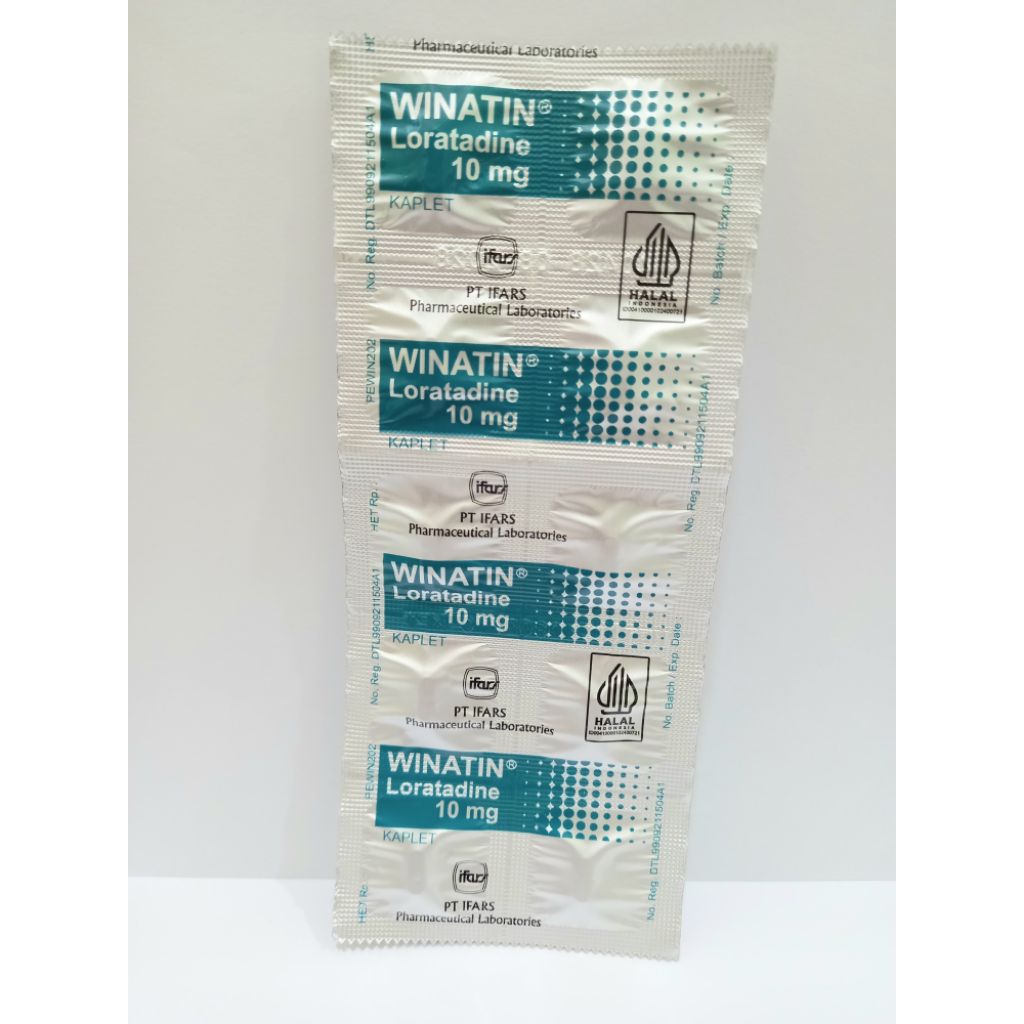 Jual Winatin Tablet (Loratadine 10mg) | Obat Alergi | Shopee Indonesia