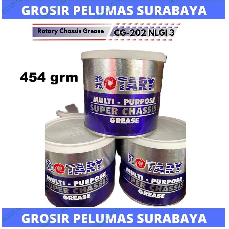Jual ORIGINAL gemuk rotary CG202 CG-202 CG 202 chassis grease Kaleng ...