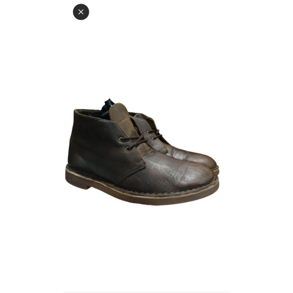 Jual Clarks dessert boots bushacre 2 leather crazy horse size 44 insole ...