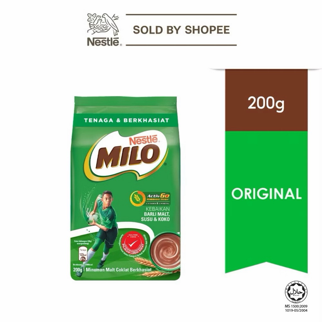 Jual NESTLE MILO ACTIV GO 200gr | Shopee Indonesia