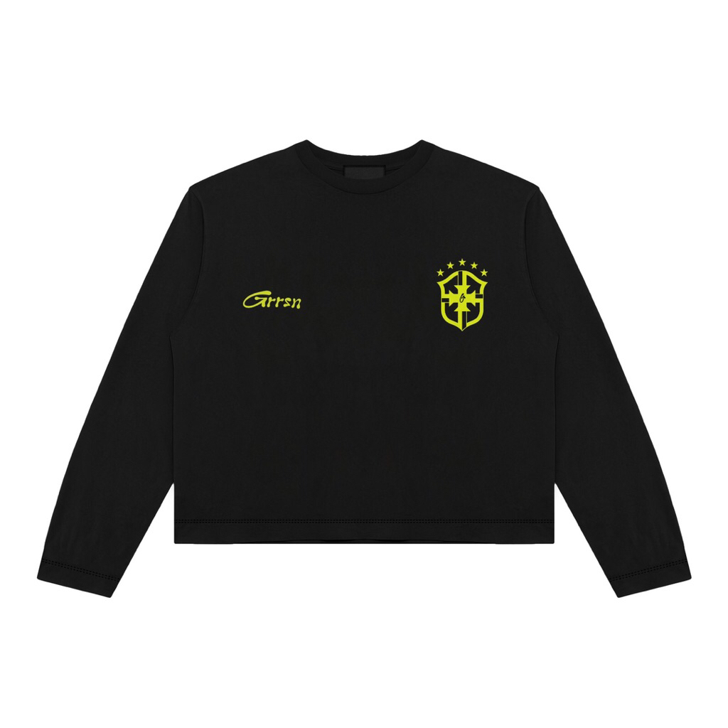 Jual GARRISON - LONGSLEEVE BOXY JOGO BONITO | Shopee Indonesia