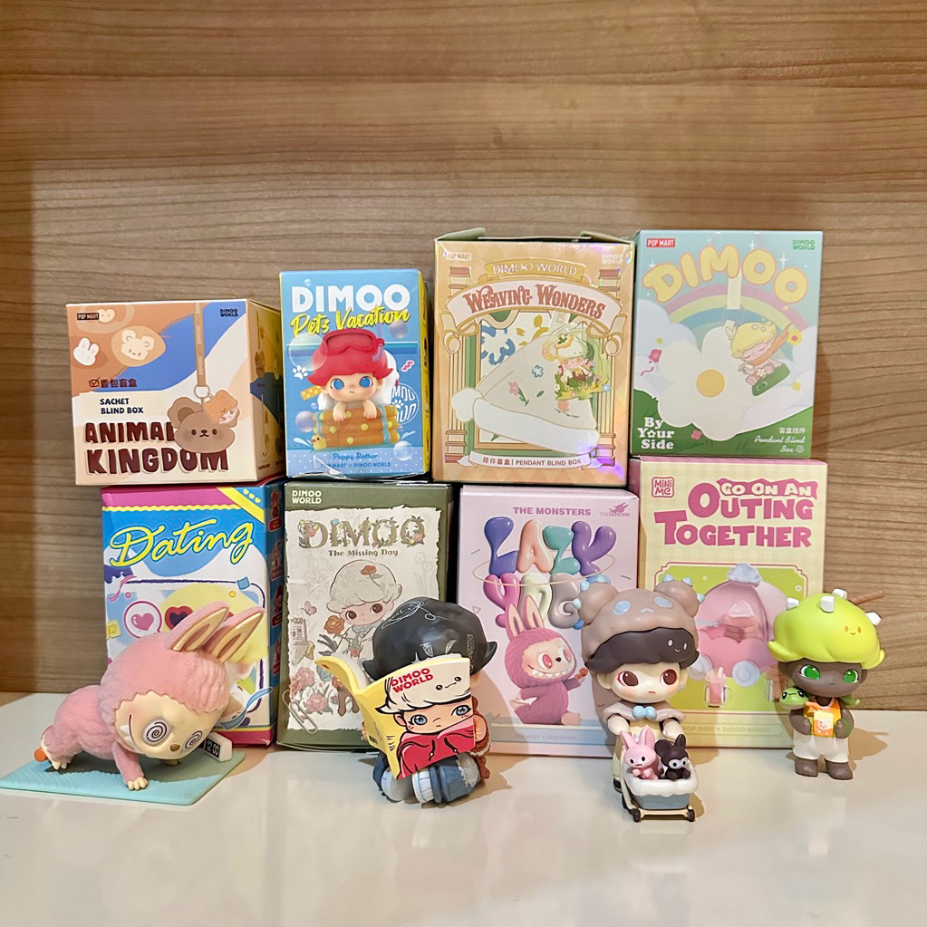 Jual Dimoo The Missing Day / Dating / Pets Vacation Series Blindbox ...