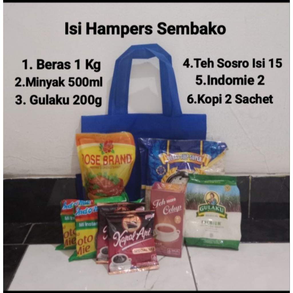 Jual Hampers Paket Sembako Jum'at Berkah B | Shopee Indonesia