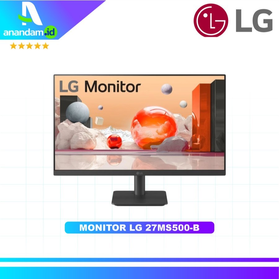 Jual LG 27MS500-B 27'' FHD monitor with AMD FreeSync 100Hz | Shopee ...