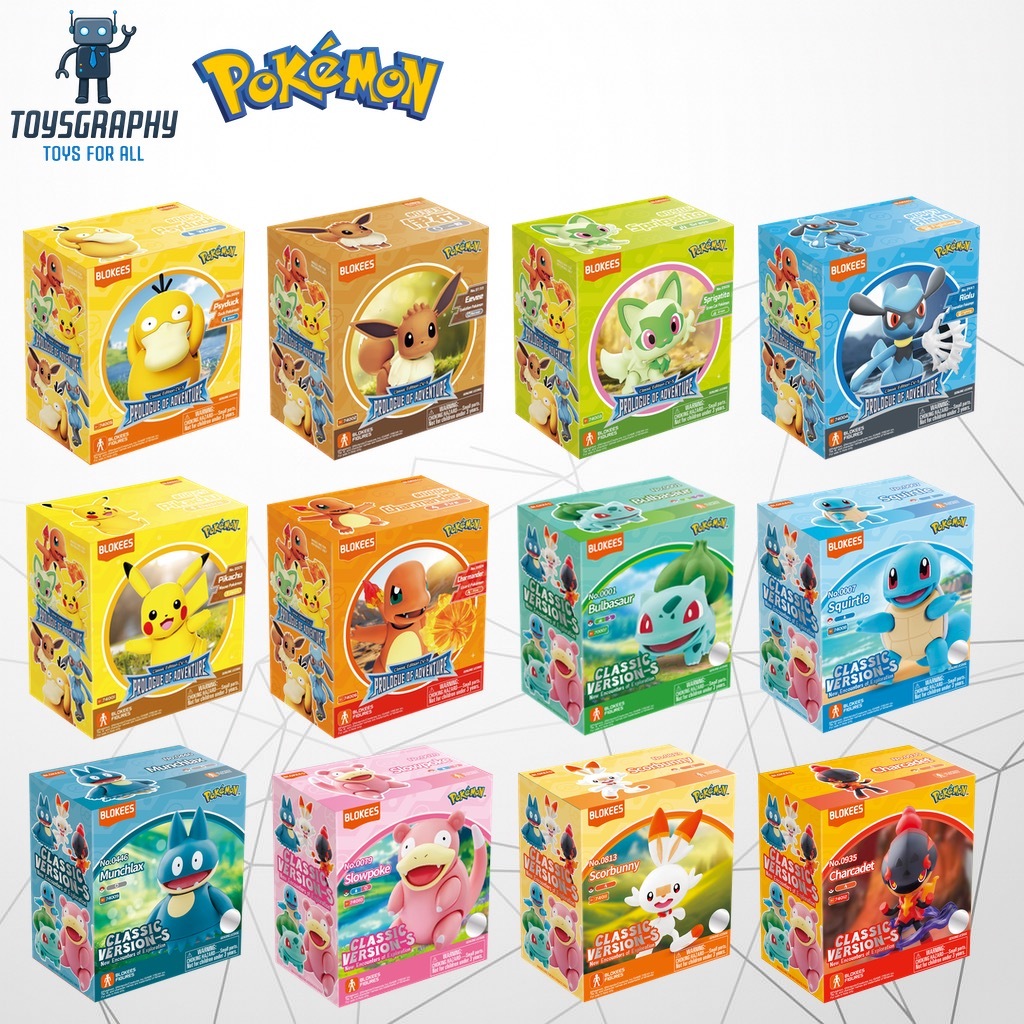 Jual Blokees POKEMON Classic Edition CV-S CVS Action Figure | Shopee ...