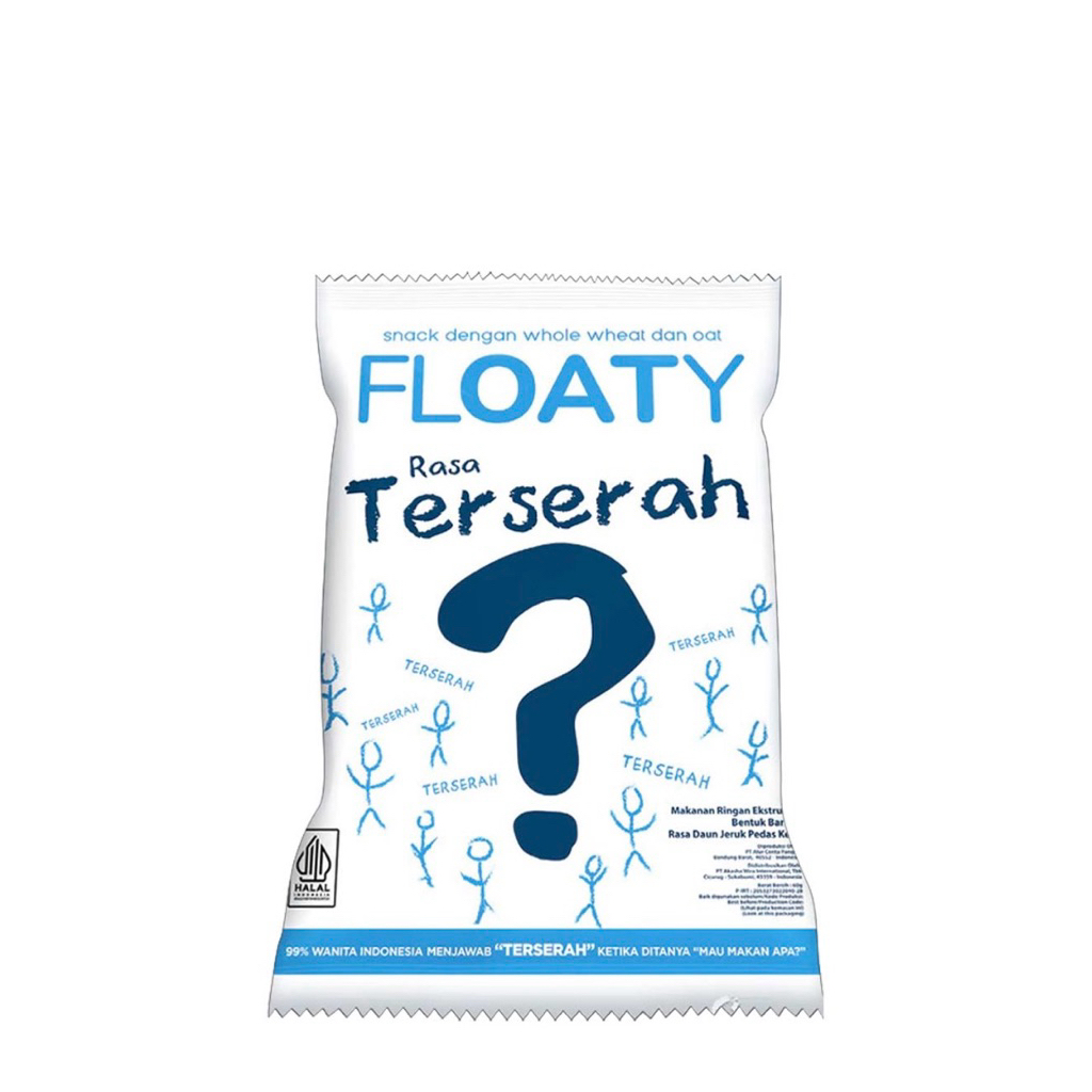 Jual Snack Terserah Floaty Cemilan Terserah 60 gr | Shopee Indonesia