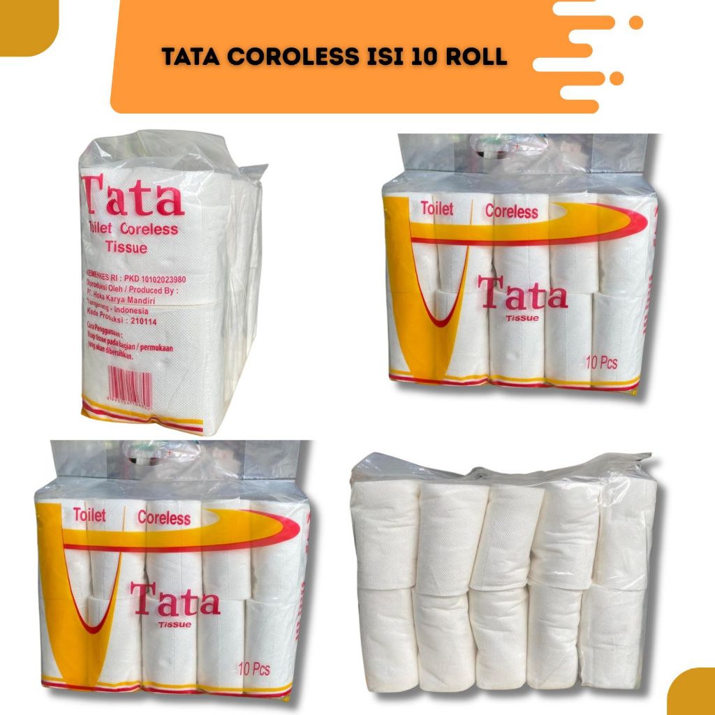 Jual tissue TATA corolles 10 roll | Shopee Indonesia