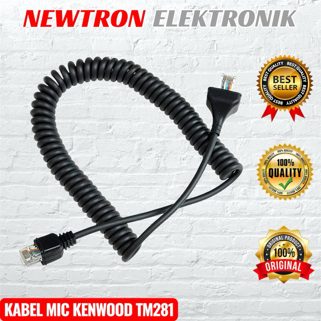 Jual Kabel Mic Kenwood TM271A TM281A TM281 TM271 TM 271 281 Kabel ...