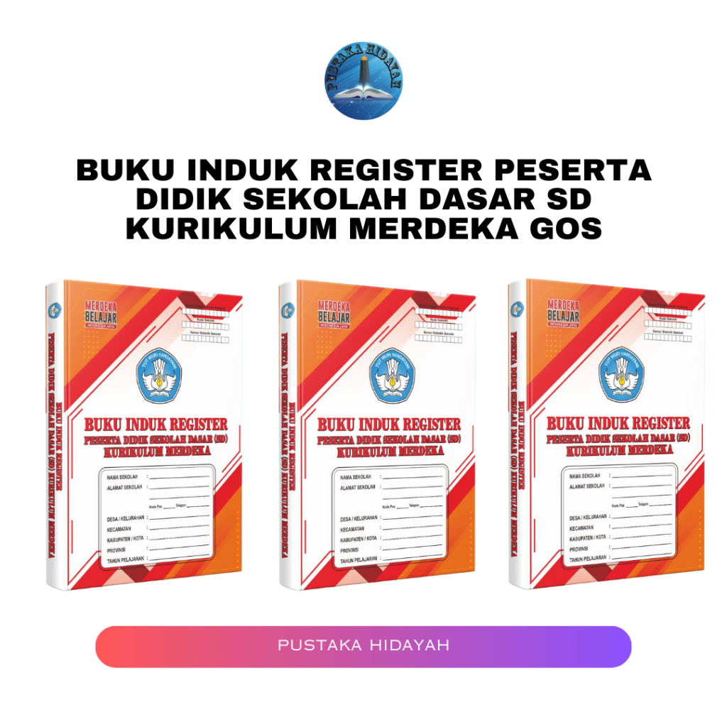 Jual Buku Induk Register Peserta Didik Sekolah Dasar SD Kurikulum ...
