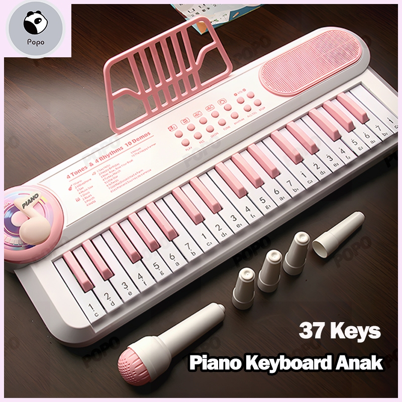 Jual Mainan Piano Keyboard Anak Digital Piano Elektronik 37 Keys ...