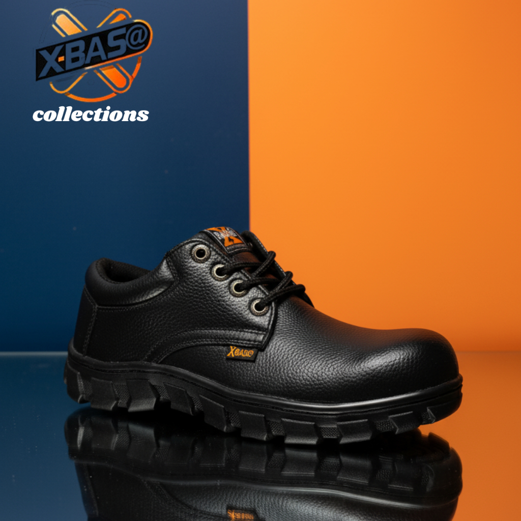 Jual Sepatu Safety Pria Ujung Besi Septy Tali Savety Kerja Kulit Jeruk ...