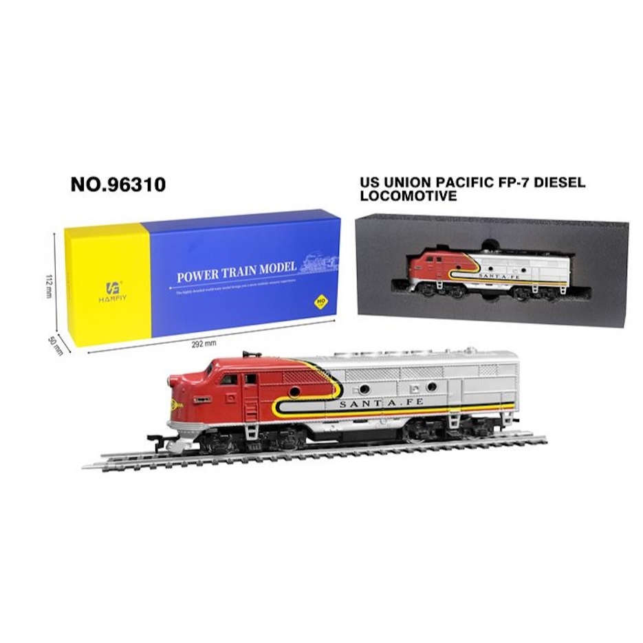 Jual Hanfly American Union Pacific FP-7 Diesel Locomotive (Santa Fe ...