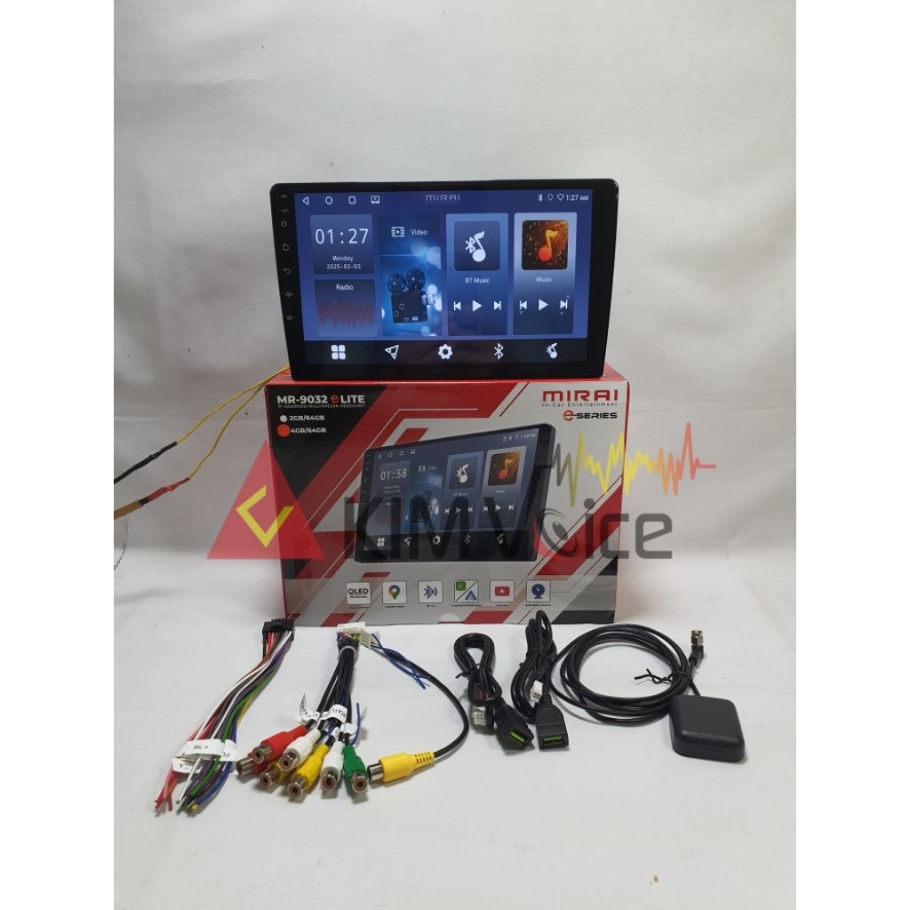 Jual Head Unit Android Mirai Elite Series RAM 4/64GB 9 inch | Shopee ...