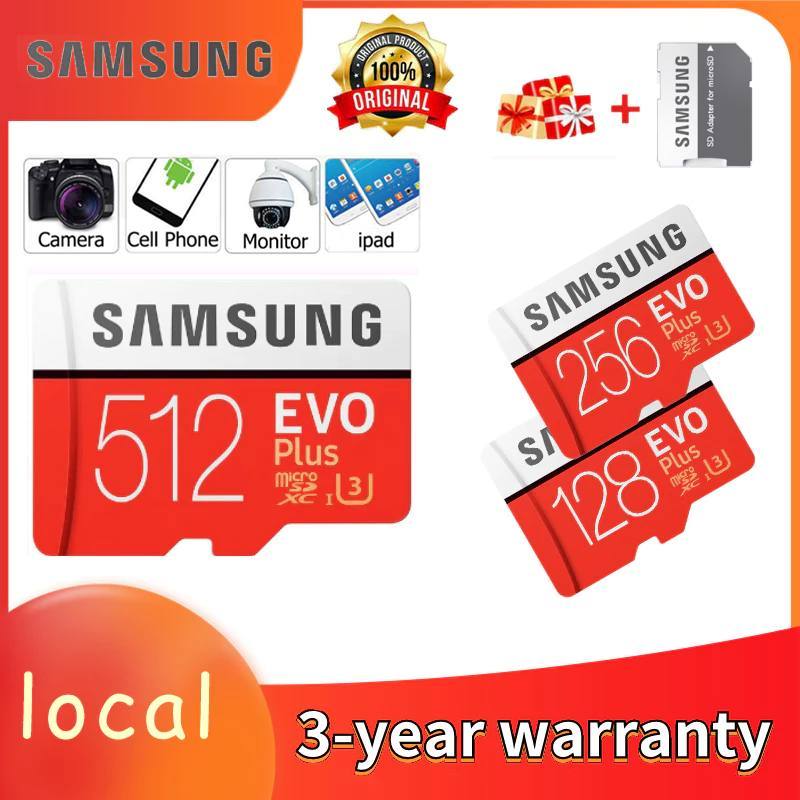 Jual Samsung Micro SD Card 512GB 256G 128GB Class10 U3 SDXC-Class EVO+ ...
