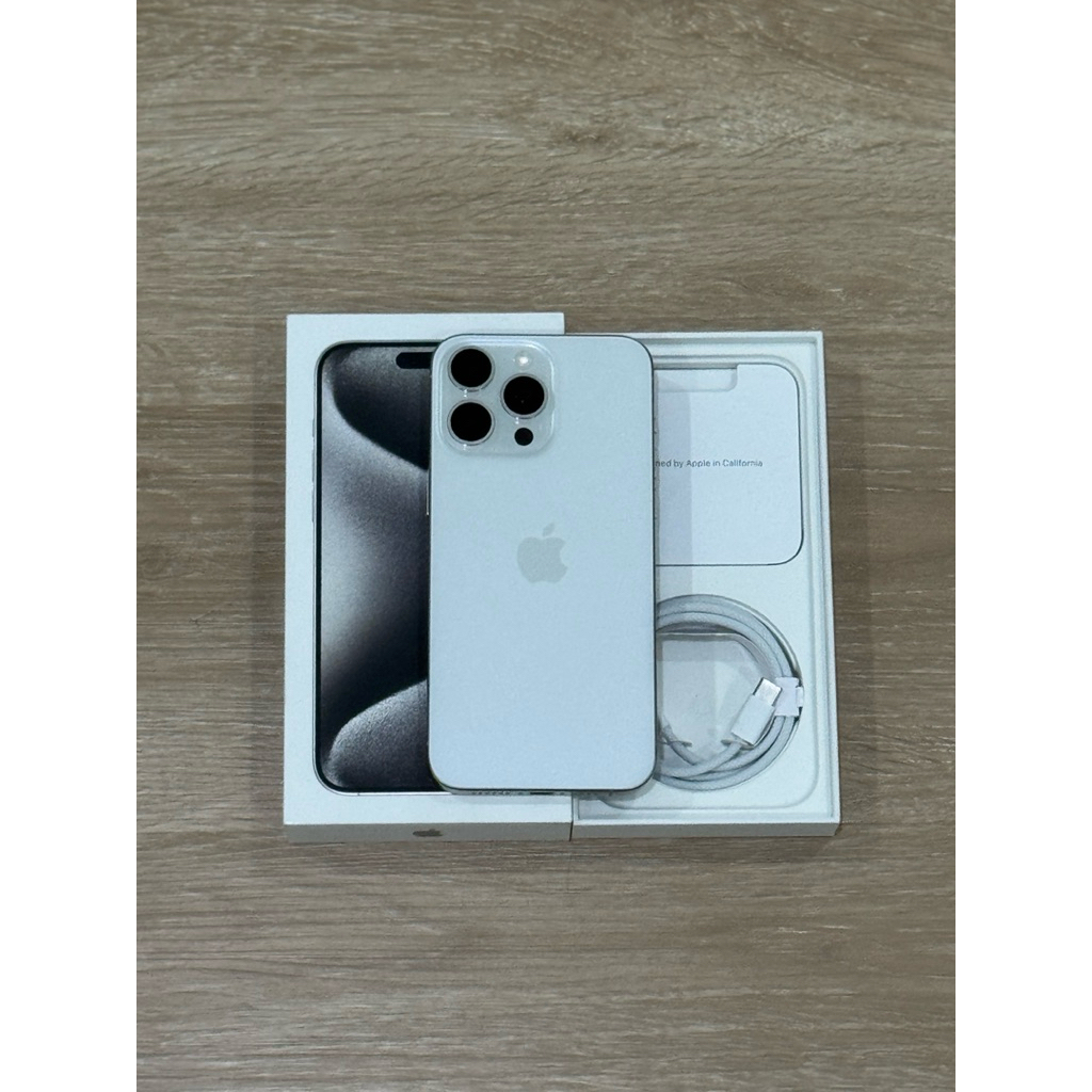 Jual iPhone 15 promax 256gb white titanium IBOX | Shopee Indonesia