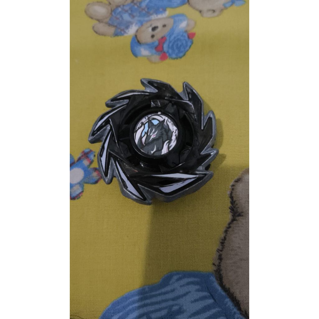 Jual beyblade X fox brush J hitam 2nd light used | Shopee Indonesia