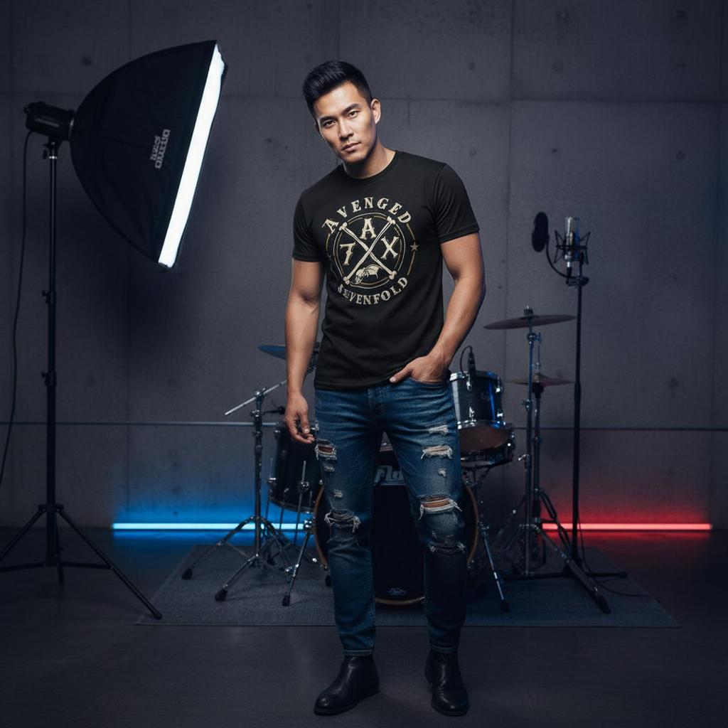 Jual Tomoinc Kaos Band Pria Avenged Sevenfold - AX7 | Shopee Indonesia
