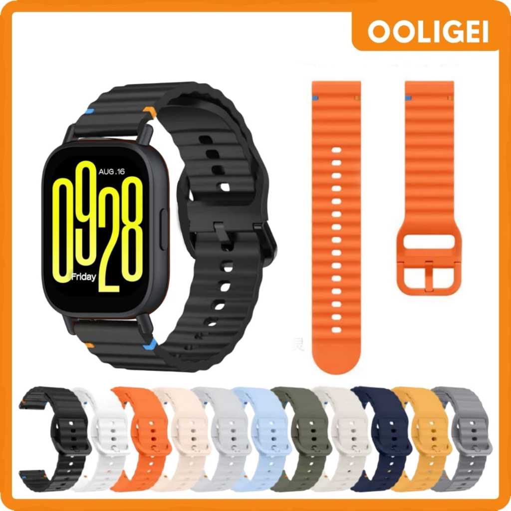 Jual Strap Silicone For Redmi Watch 5 Active / 5 Lite Strap Model Ocean ...