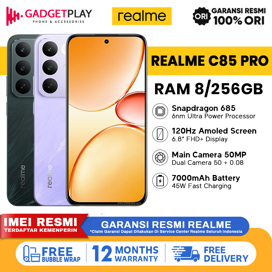 Jual Realme C85 Pro [8GB+256GB] - Garansi Resmi 1 Tahun | Shopee Indonesia