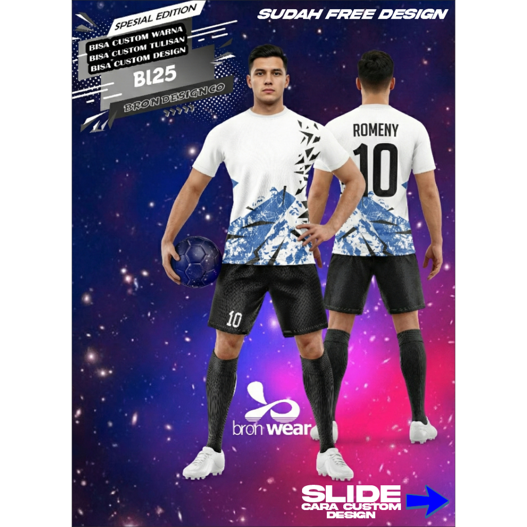 Jual JERSEY FUTSAL CUSTOM FULL WARNA – BISA SATUAN ATAU SETELAN, NAMA ...