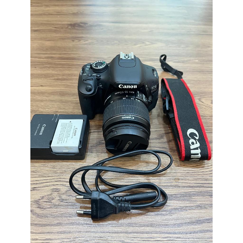 Jual CANON EOS 600D KIT 18-55MM IS II BEKAS / SECOND | Shopee Indonesia