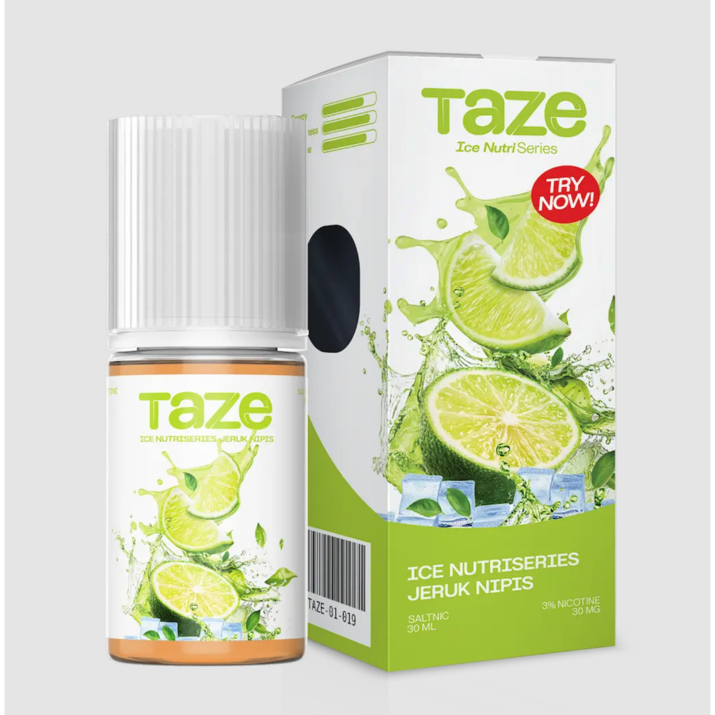 Jual Liquid Taze Ice Nutriseries Jeruk Nipis Saltnic 30ML | Shopee ...