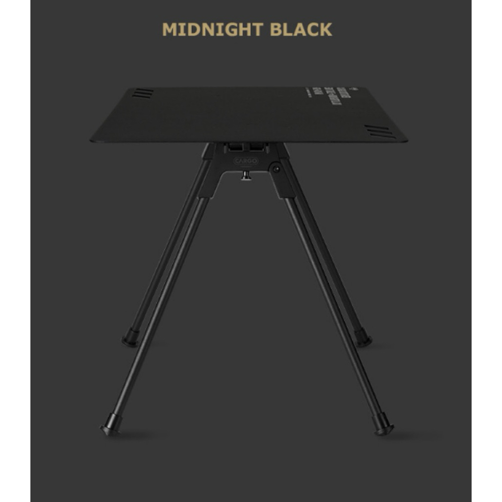 Jual Meja Lipat Cargo End Table - Midnight Black Prelove Like New ...