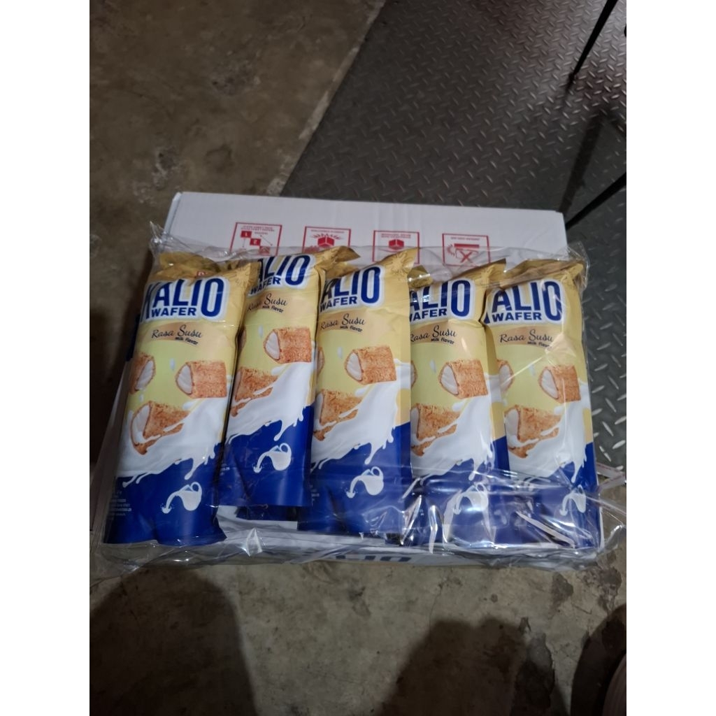 Jual WAFER KALIO 22 GRAM 10 BUNGKUS | Shopee Indonesia
