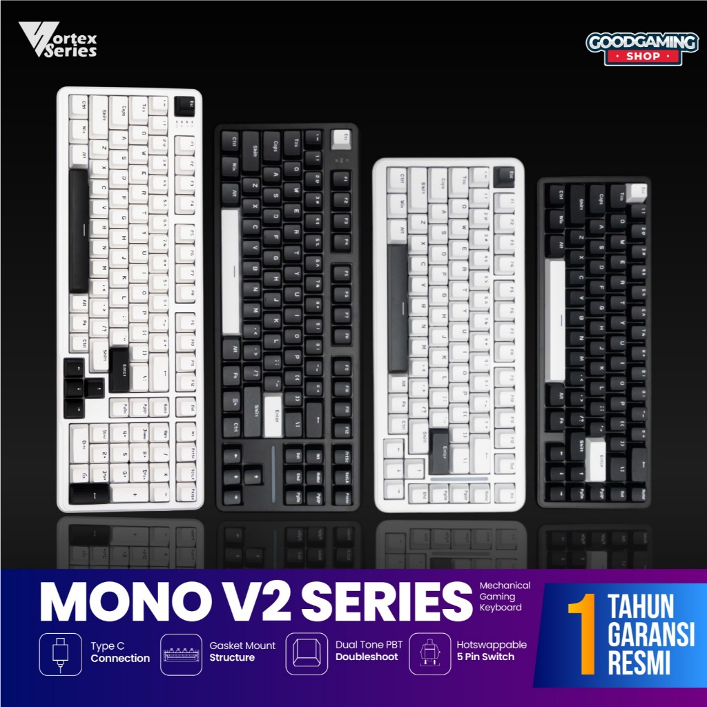 Jual VortexSeries Mono Series V2 / Vortex Mono V2 65 / 75 / 87 / 80 ...