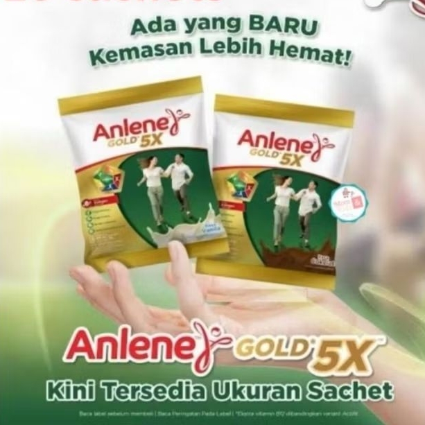 Jual ANLENE SACHET isi 10 sachet Gold 25gr /Actifit 20g 22gr/Renceng ...