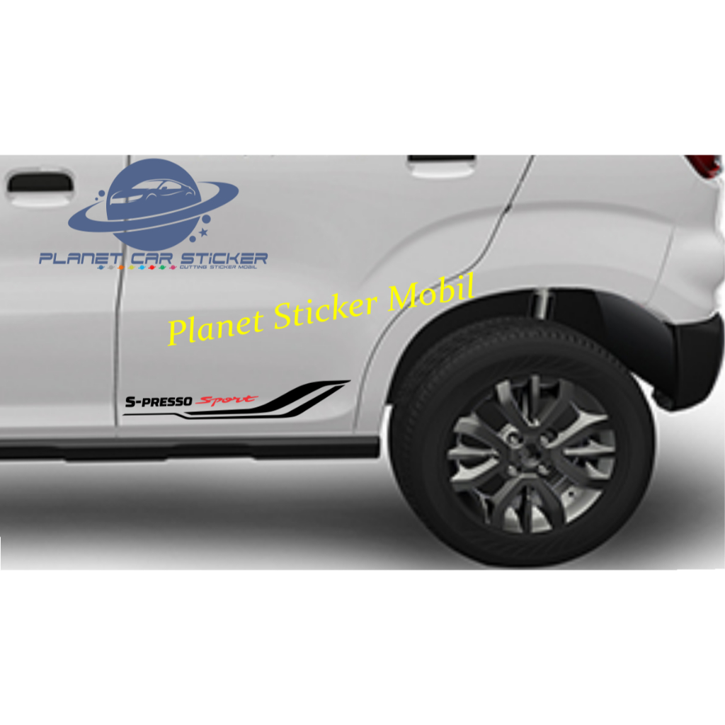 Jual new model sticker spresso sport stiker vinyl body samping mobil ...
