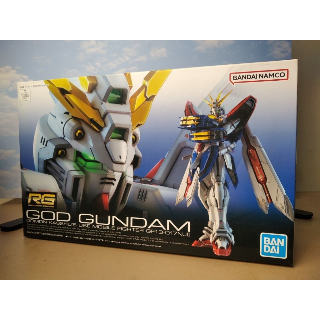 Jual Real Grade RG God Gundam Bandai MISB | Shopee Indonesia