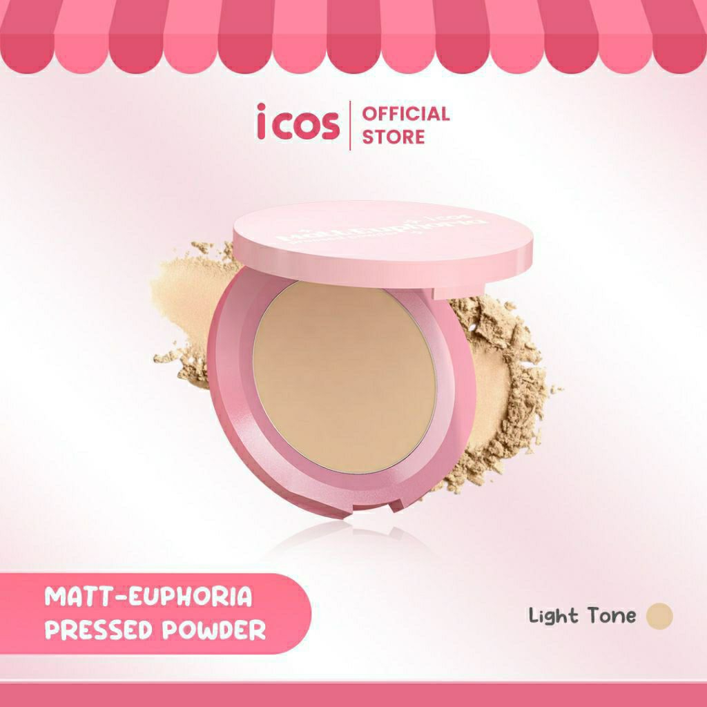 Jual Icos Cosmetics Matt–Euphoria — 01 Light Tone | Shopee Indonesia