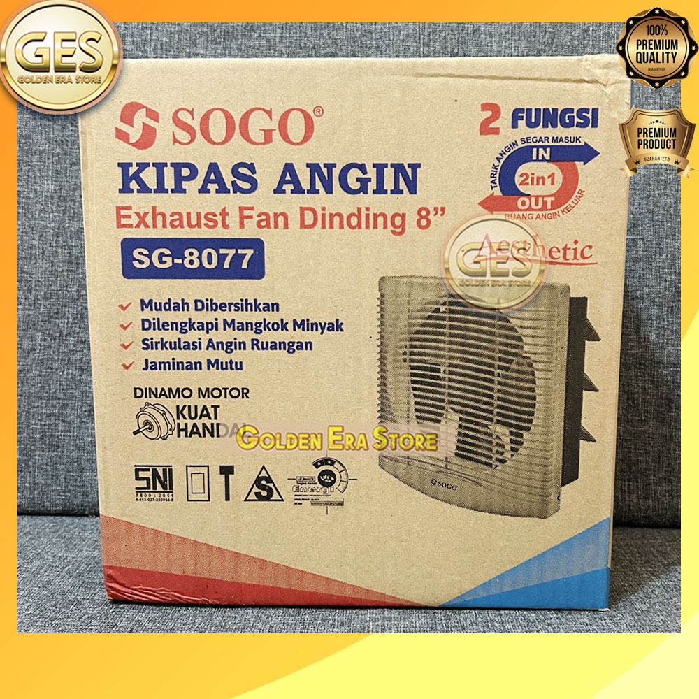 Jual SOGO EXHAUST FAN DINDING 8 & 10 & 12 inch SG-1277 / SOGO EXHAUST ...