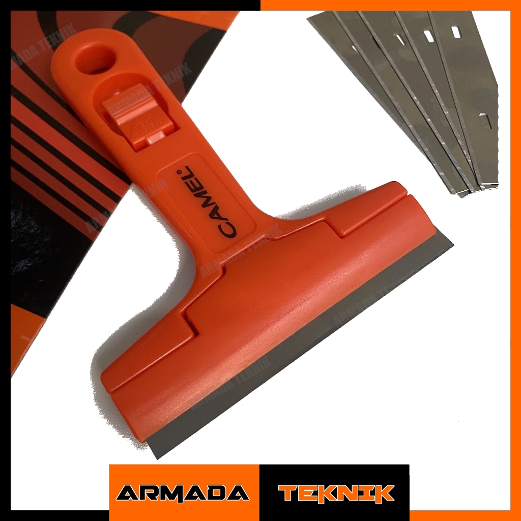 Jual Camel Portable Scraper Alat Pengikis Kapi Cutter Serbaguna + Pisau ...