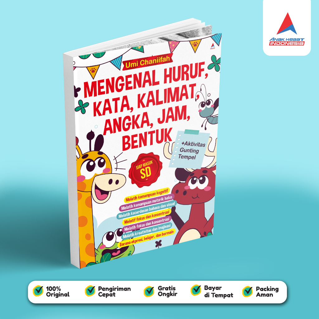Jual Mengenal huruf, kata, kalimat, angka, jam, bentuk - Umi Chaniifah ...