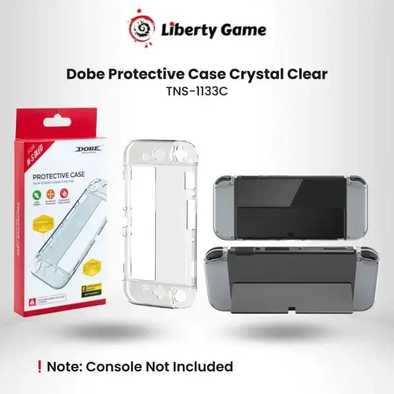 Jual Dobe Protective Case Casing Crystal Clear for Nintendo Switch Oled ...