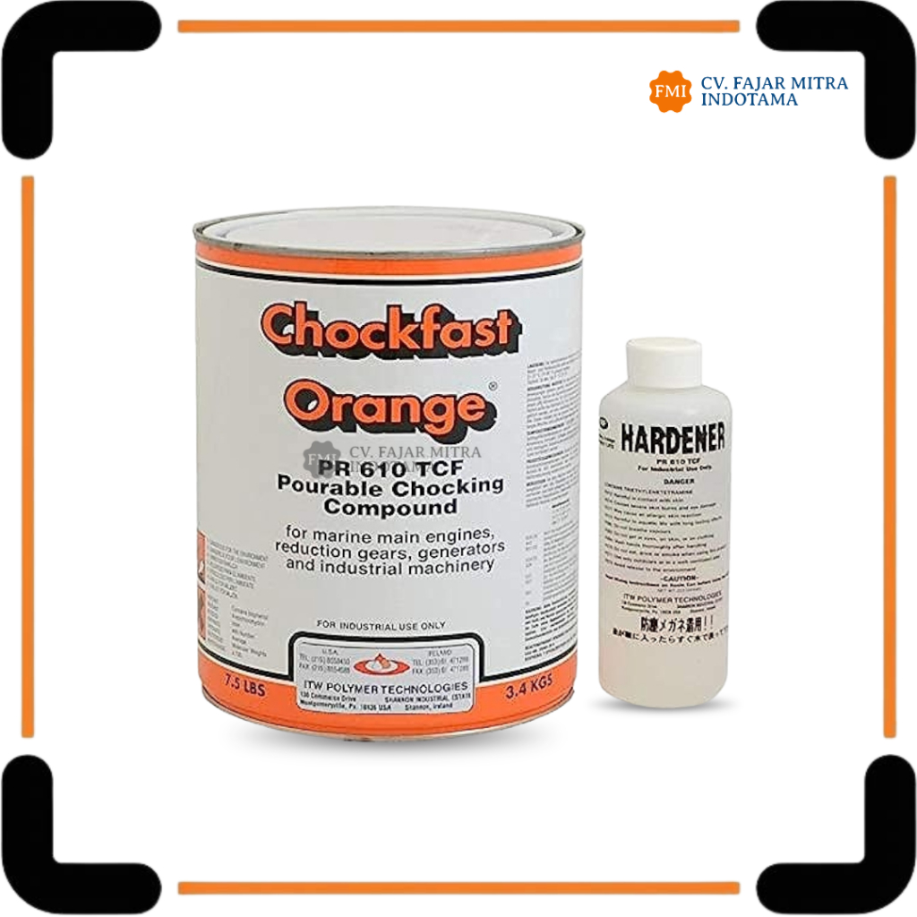 Jual Chockfast Orange PR 610 TCF 3.4 Epoxy Grouting Compound - Resin e ...