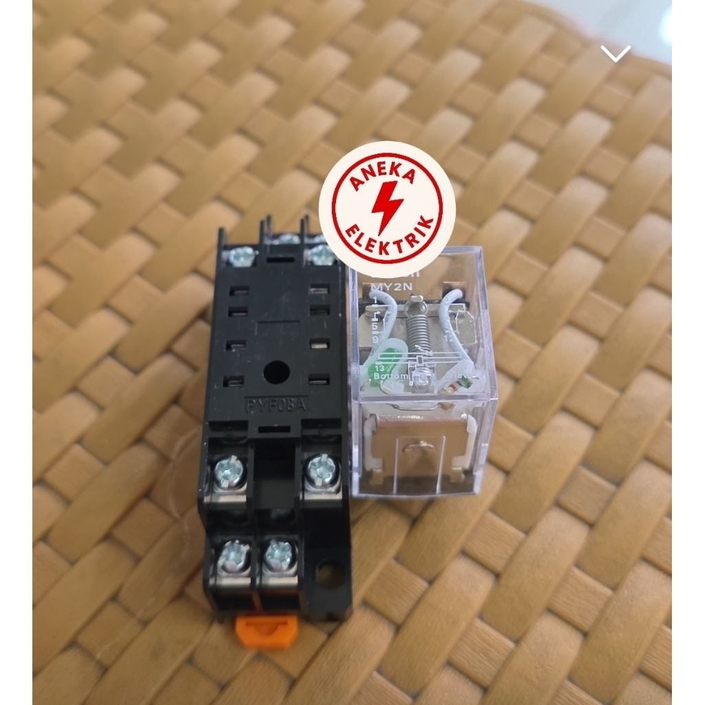 Jual Relay MY2N 24VDC + Socket 8 pin / MY2 24VDC | Shopee Indonesia