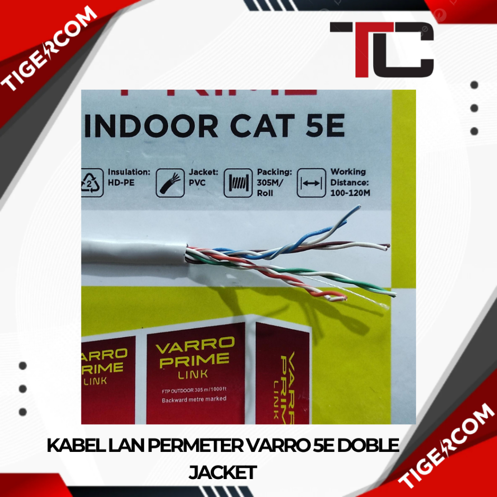 Jual KABEL LAN CAT 5 INDOOR VARRO/SPECTRA INDOOR (PERMETER) | Shopee ...