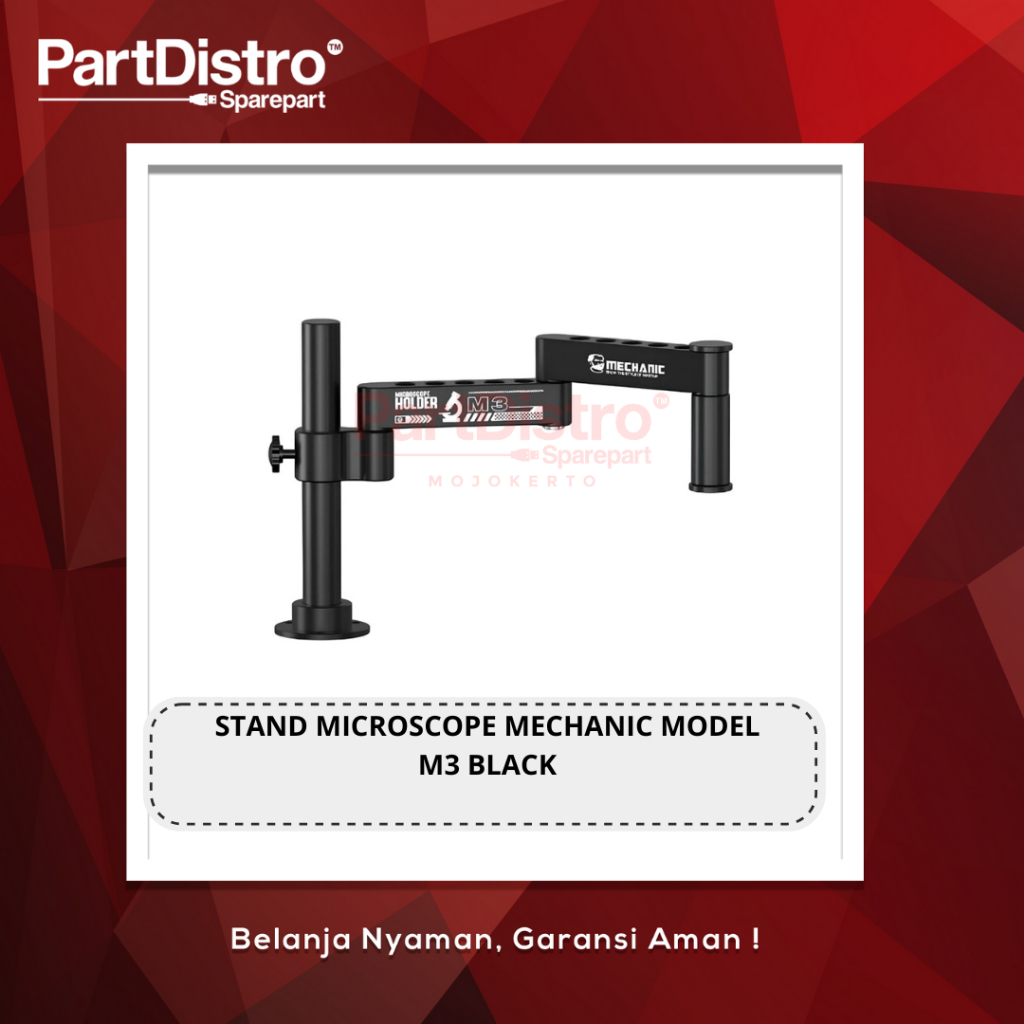 Jual STAND MICROSCOPE MECHANIC MODEL M3 BLACK | Shopee Indonesia